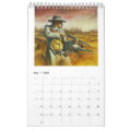 Wild West Cover Art Calendar | Zazzle