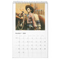 Wild West Cover Art Calendar | Zazzle