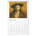Wild West Cover Art Calendar | Zazzle