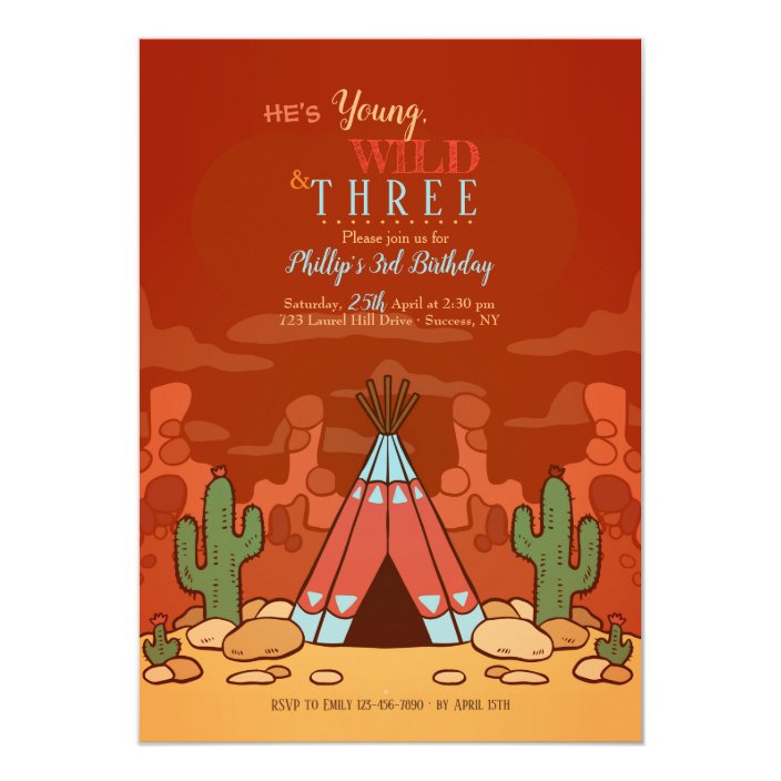 Wild West Invitation | Zazzle.com