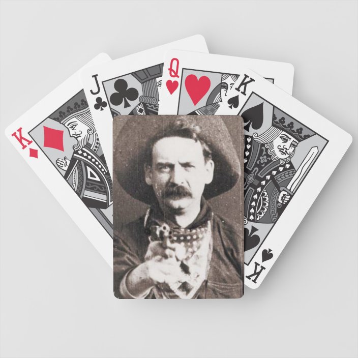 Wild West Outlaw Cowboy Playing Cards | Zazzle.com