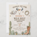 Wild West Shin-Dig Western Birthday Invitation | Zazzle