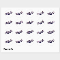 Wildcats Classic Round Sticker | Zazzle