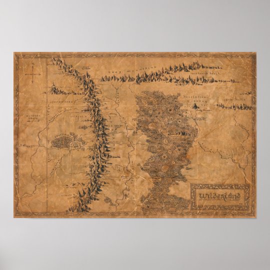 Wilderland Poster | Zazzle.com