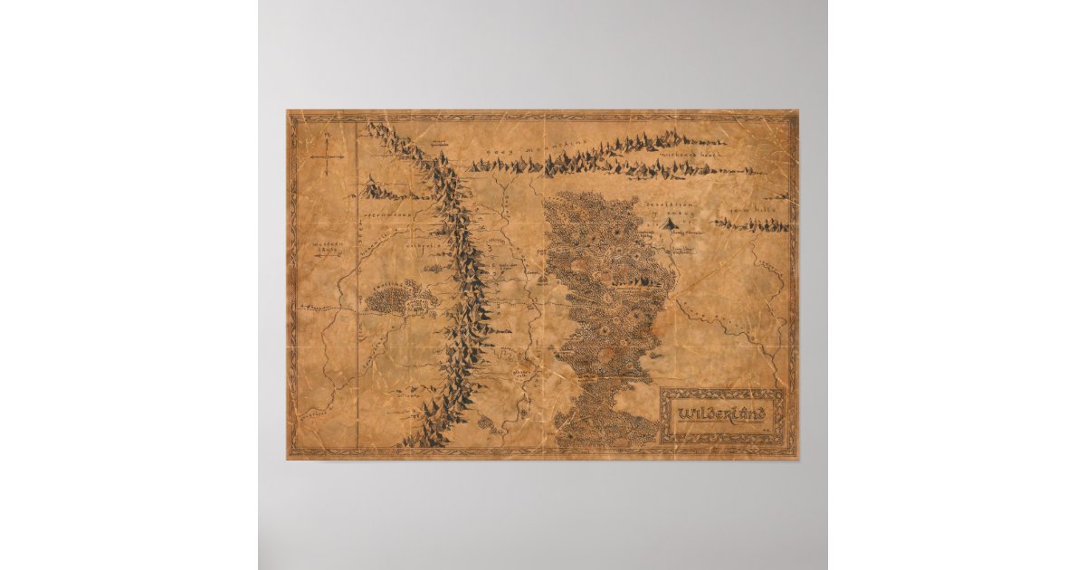 Wilderland Poster | Zazzle