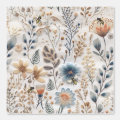 Wildflower Boho Botanical Honey Bee Wallpaper | Zazzle