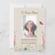 Wildflower & Butter Funeral Memorial Prayer Note Card | Zazzle