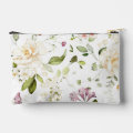 Wildflower Floral Cosmetic/Accessory Makeup Bag | Zazzle