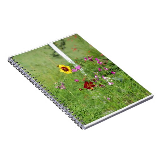 wildflower garden notebook | Zazzle