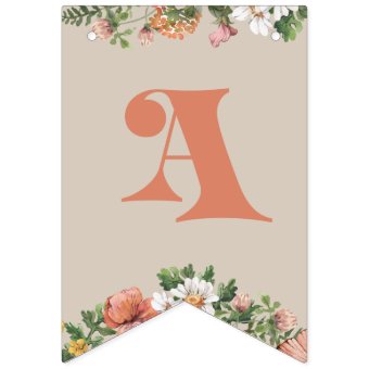 Wildflower Happy Birthday Banner | Wildflower | Zazzle