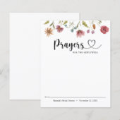 Wildflower In Bloom Prayers for the Newlyweds | Zazzle