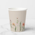 Wildflower Party Paper Cups | Zazzle