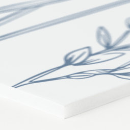 Wildflower Periwinkle Wedding Welcome Sign | Zazzle