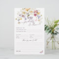 Wildflower rustic purple Baby Shower Game | Zazzle
