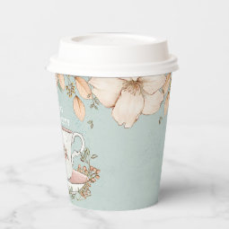 Wildflower Tea Party Paper Cup | Zazzle