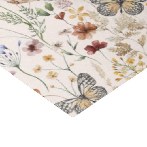 Wildflower Tissue Paper | Zazzle
