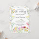 Wildflower Wedding Pretty Floral Wild Flower Invitation | Zazzle