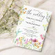 Wildflower Wedding Pretty Floral Wild Flower Invitation | Zazzle