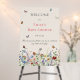 Wildflower Welcome Sign | Zazzle