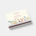 Wildflower Wild Flower Floral Garden Wedding Matchboxes | Zazzle