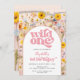 Wildflower Wild One Birthday Invitation | Zazzle