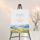 Wildflowers Meadow and Meadow Wedding Welcome Sign | Zazzle