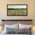 Wildflowers. Oil on Canvas. Vintage meadow Poster | Zazzle