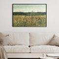 Wildflowers. Oil on Canvas. Vintage meadow Poster | Zazzle