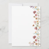 Wildflowers Wedding Invitation | Zazzle