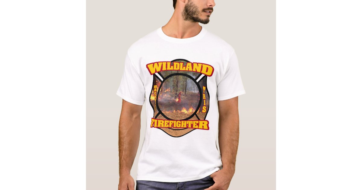 Wildland Firefighter T-Shirt | Zazzle