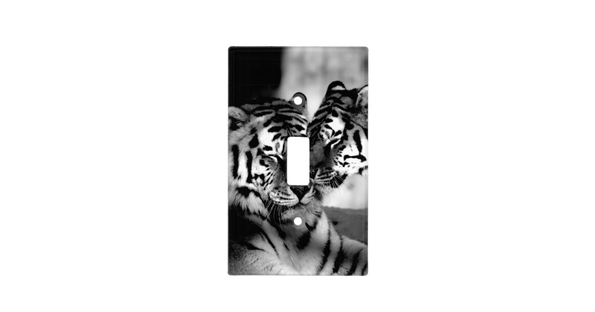 Wildlife, amazing tiger light switch cover | Zazzle