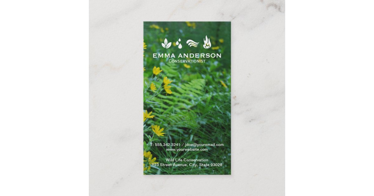 Wildlife Business Card | Zazzle
