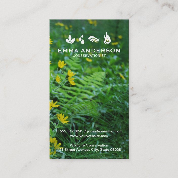 Wildlife Business Card | Zazzle