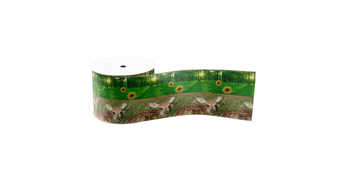 wildlife deer ribbon | Zazzle