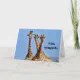 Wildlife Giraffe Herd Photo Sympathy Card | Zazzle