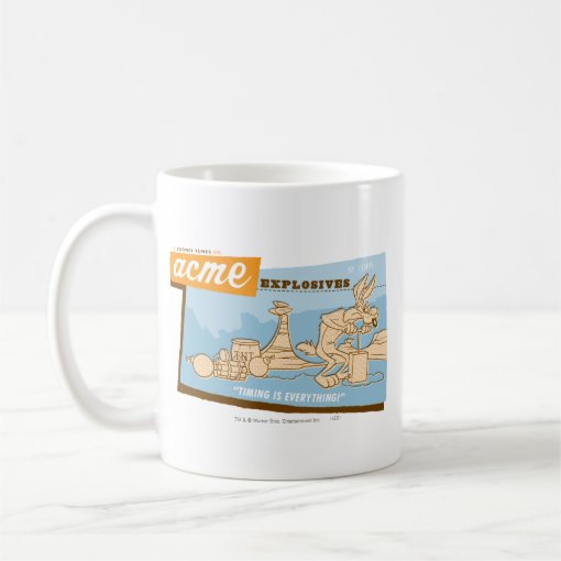 WILE E. COYOTE™ Acme Explosives 2 Coffee Mug | Zazzle