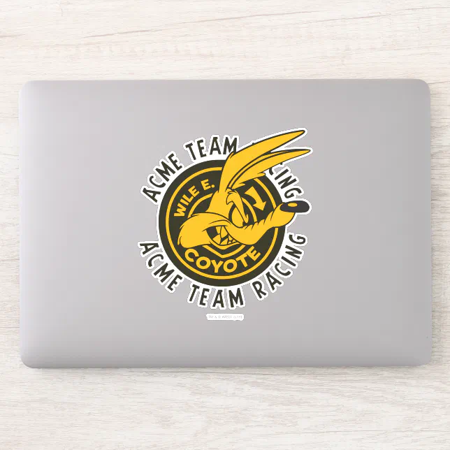 WILE E. COYOTE™ Acme Team Racing Sticker | Zazzle