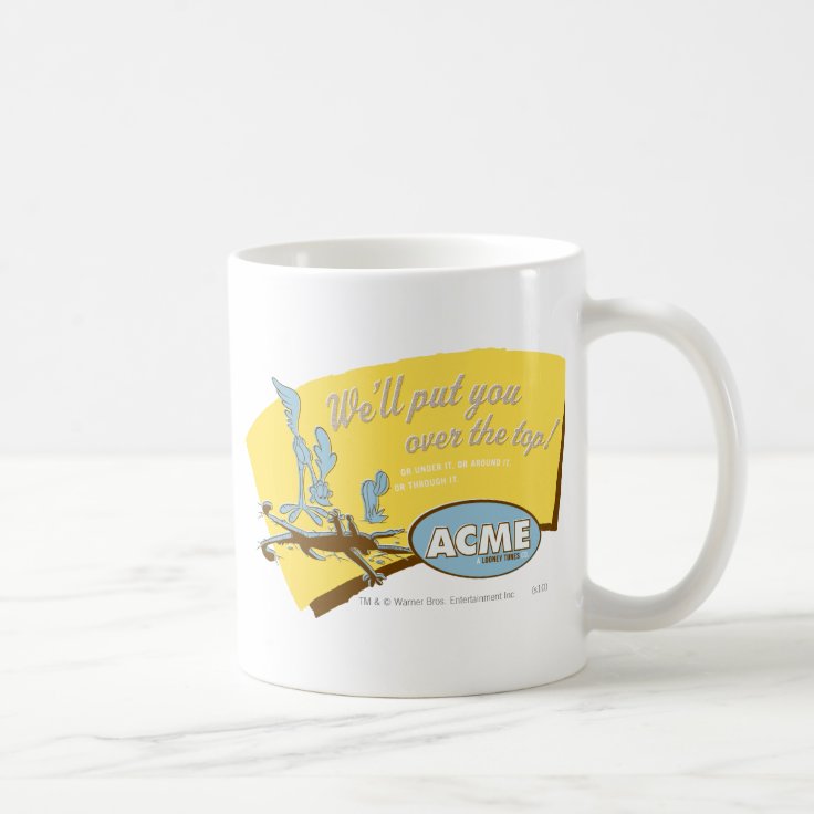 Wile E Coyote and ROAD RUNNER™ Acme Coffee Mug | Zazzle