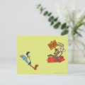 WILE E. COYOTE™ and ROAD RUNNER™ ACME Rocket Postcard | Zazzle