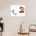 WILE E. COYOTE™ and ROAD RUNNER™ ACME Rocket Poster | Zazzle