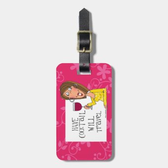 will travel Luggage tag | Zazzle