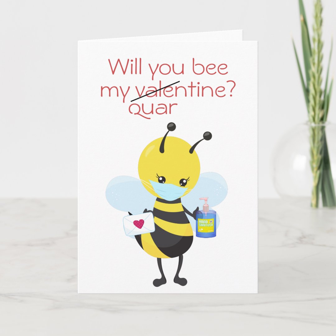 Will you be my Quaratine Cov Quarantine Card | Zazzle