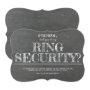 Will You Be My Ring Security Funny Proposal Invitation | Zazzle