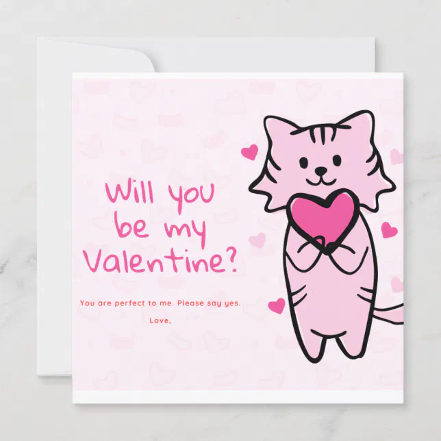 Will you be my Valentine Invitation | Zazzle