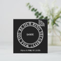 Will You Be Our Ring Security / Bearer Proposal Invitation | Zazzle