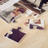 Will You Marry Me Script & Custom Photo Collage Jigsaw Puzzle | Zazzle