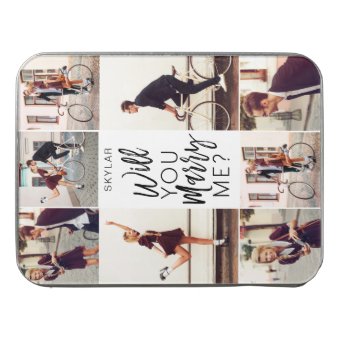 Will You Marry Me Script & Custom Photo Collage Jigsaw Puzzle | Zazzle