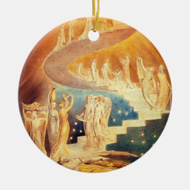 William Blake Jacob’s Ladder Ornament | Zazzle