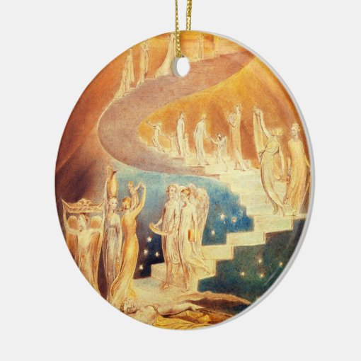 William Blake Jacob’s Ladder Ornament | Zazzle
