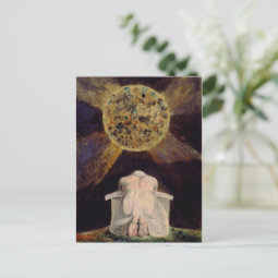 William Blake Song of Los Fine Art Postcard | Zazzle